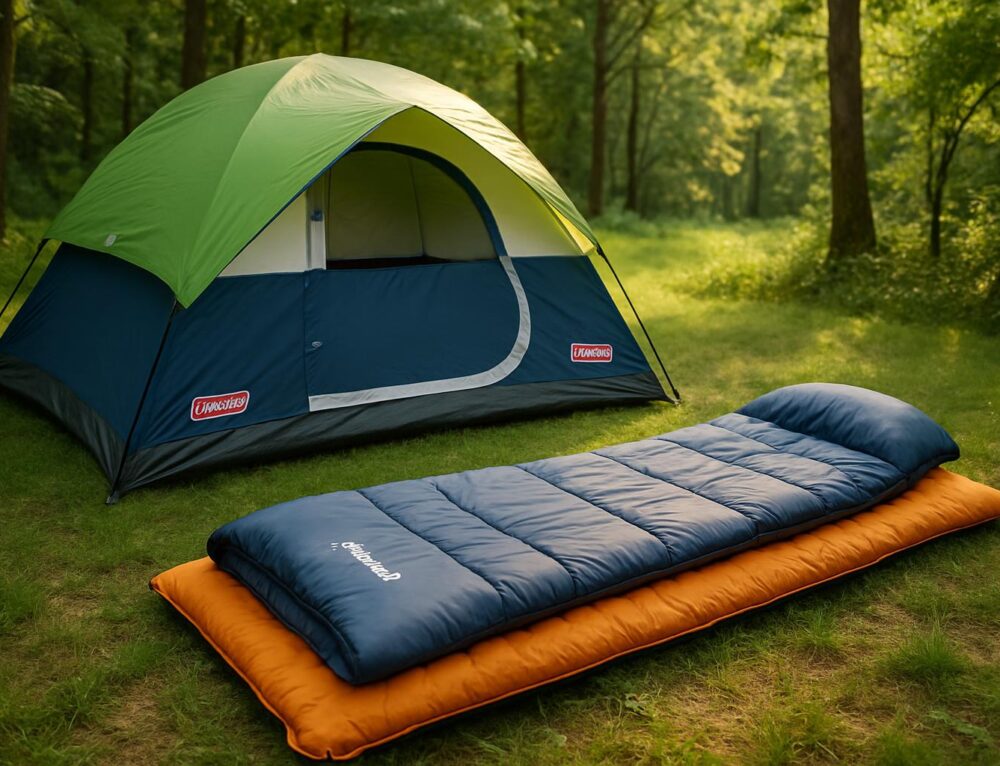 Camp Like a Pro: The Ultimate Tent and Sleeping Gear Setup Guide for Beginners - Campsite Kit